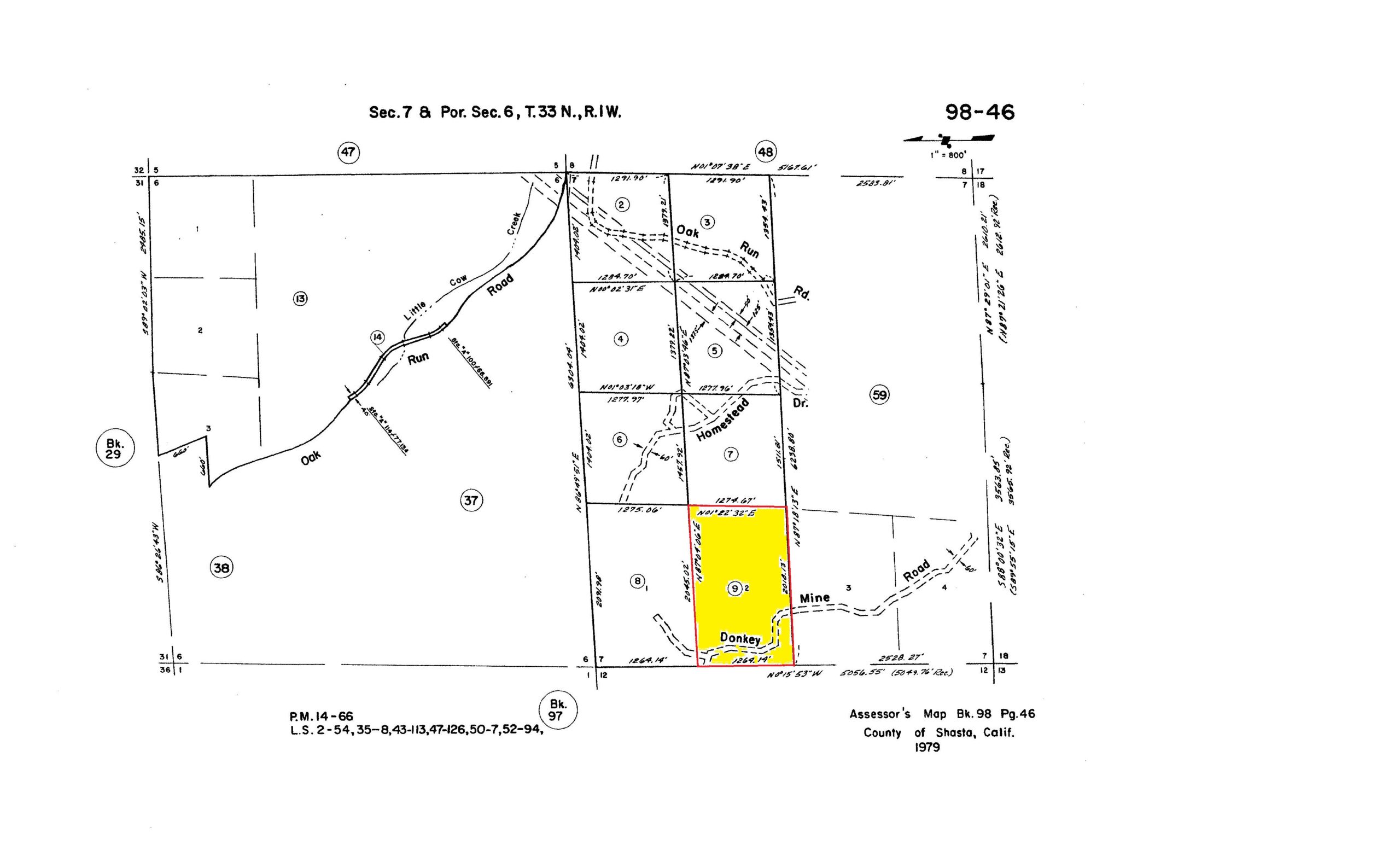 Shasta County Land For Sale, 59 Acres Donkey Mine Road, Oak Run, CA ...
